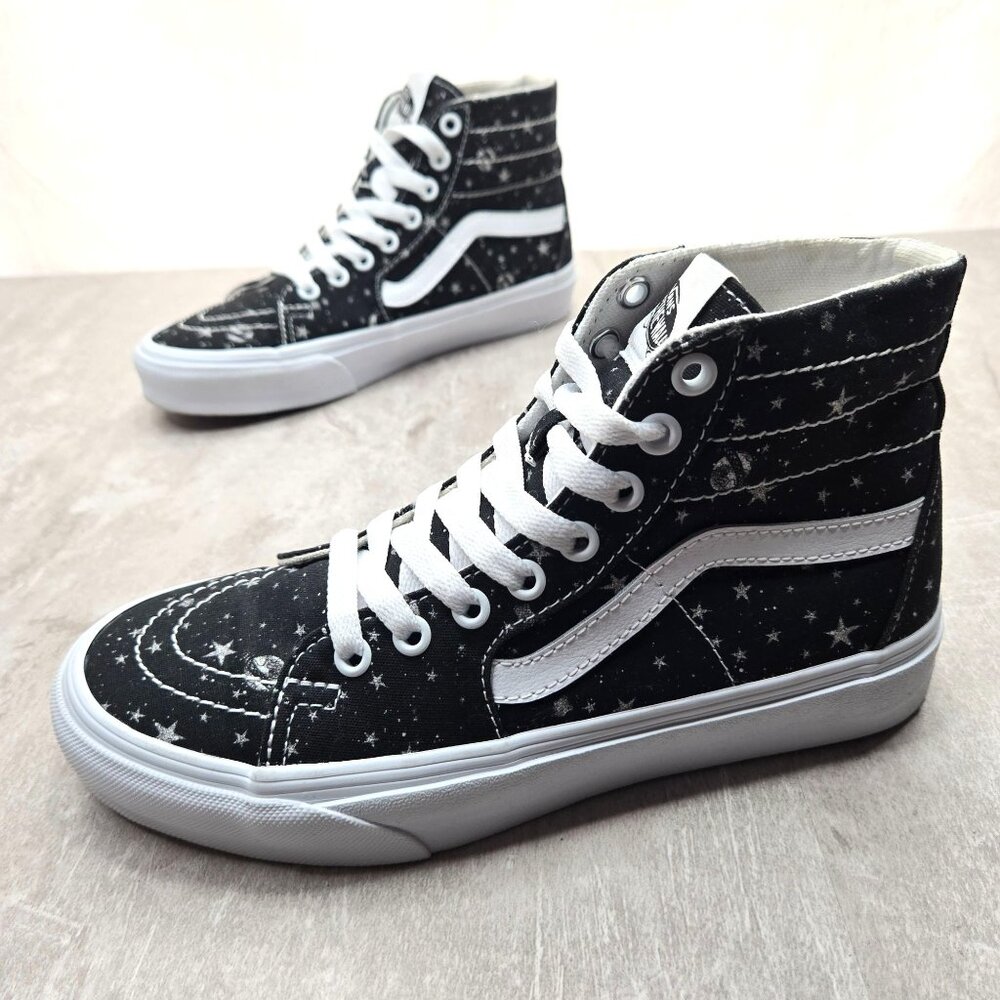 Vans Skate Shoes Womens 7 Galaxy Space Stars Canvas S… - Gem